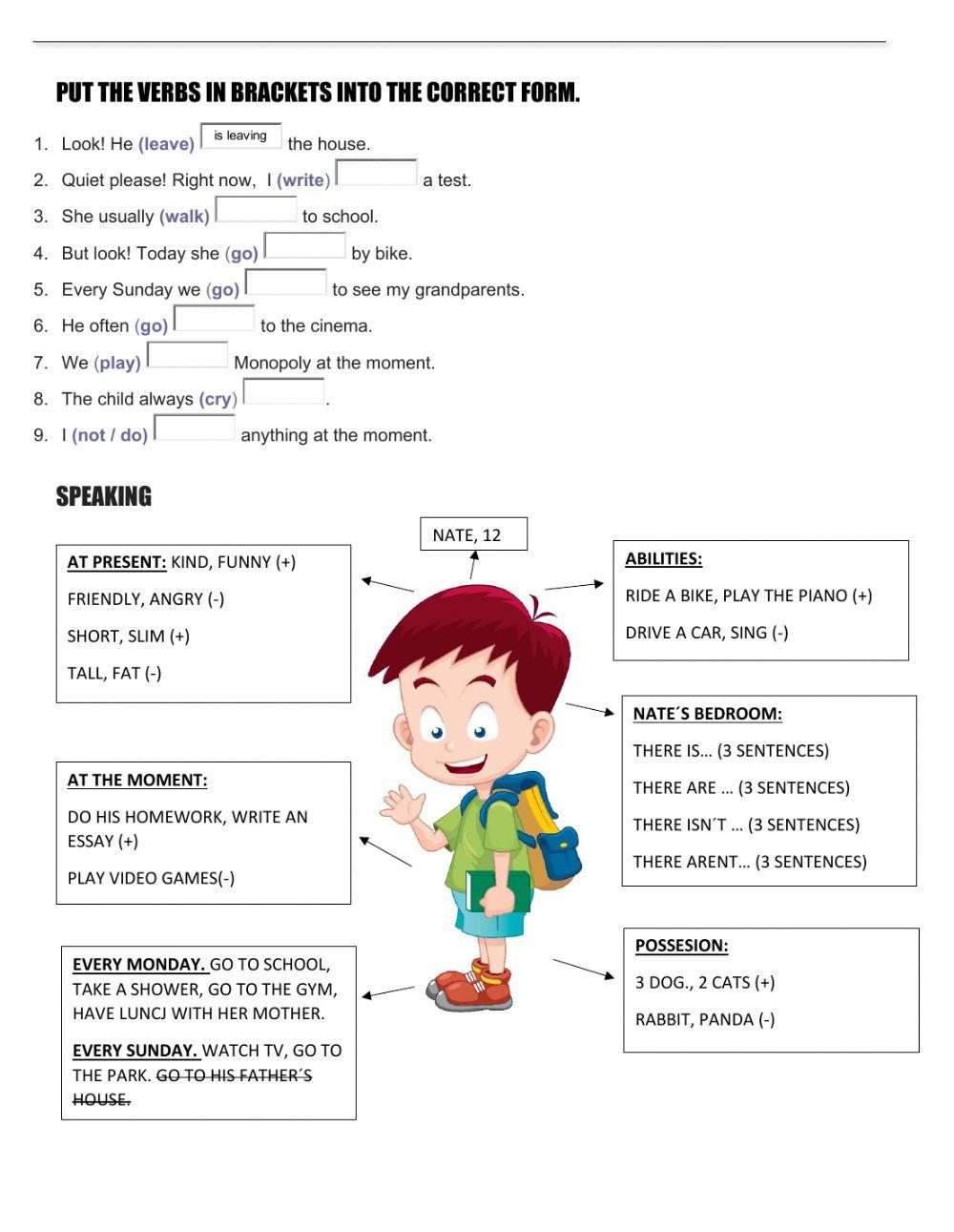 Worksheet 22 worksheet | Live Worksheets