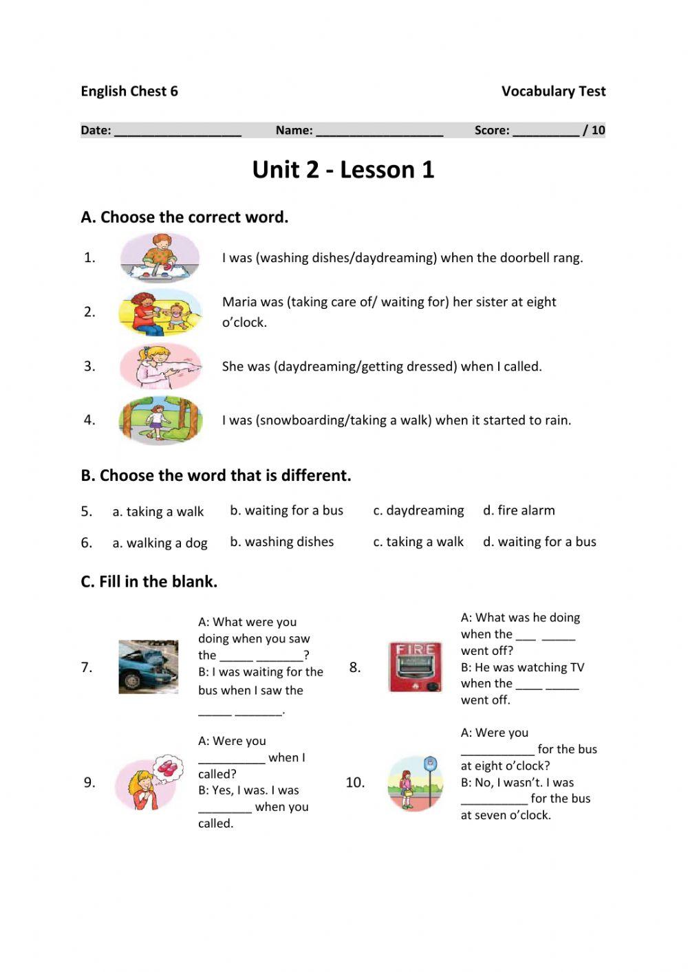 English Chest 6 Unit 1-2 321406 | NamRBLX | Live