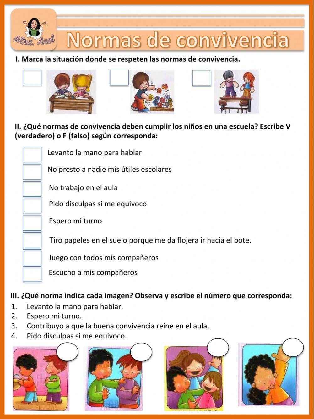Actividades De Reglas De Aula Preescolar