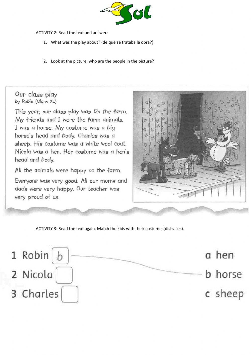 School play | Live Worksheets