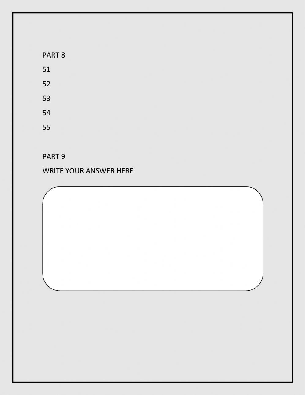 Aswer sheet - exam 5 ket trainer for school worksheet | Live Worksheets