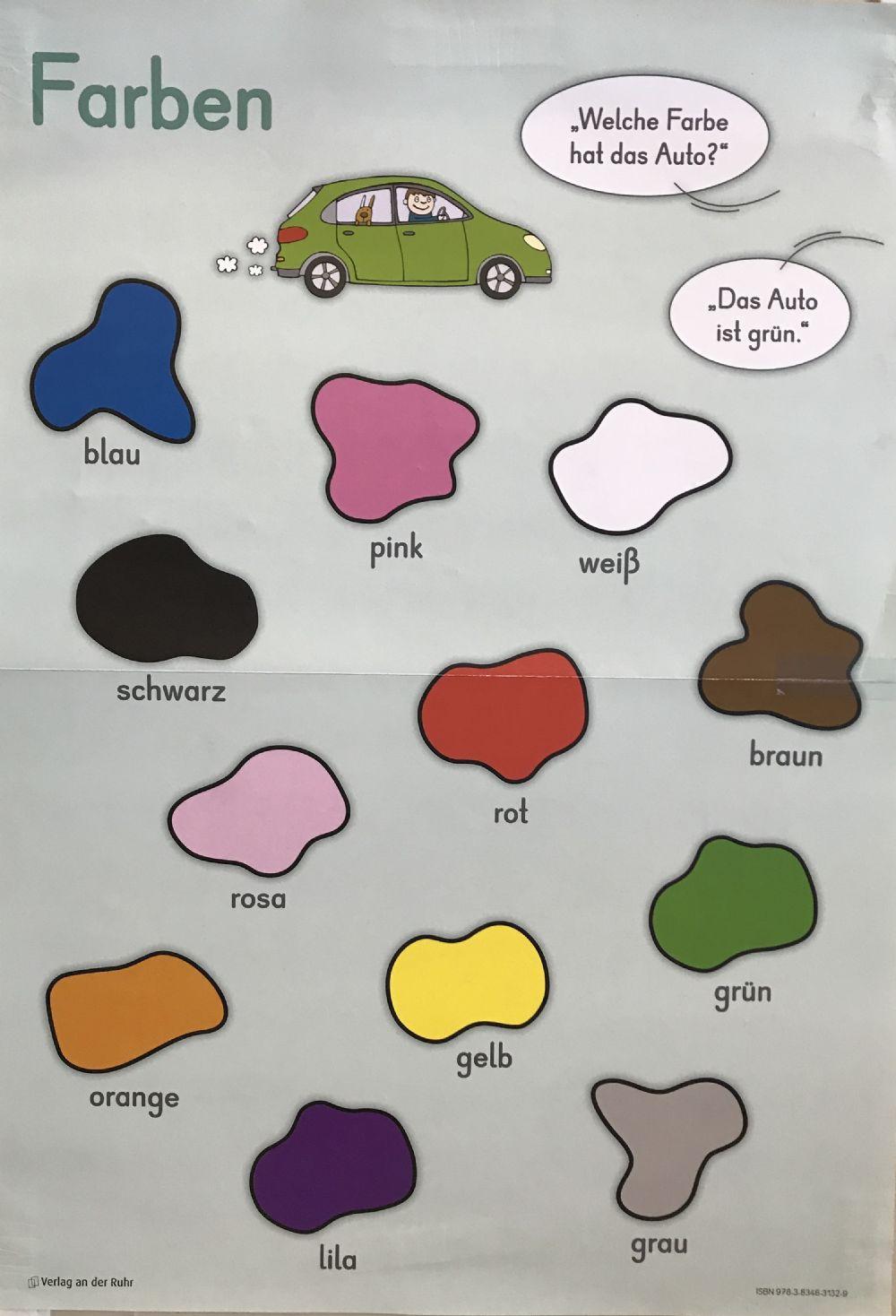Farben activity for K-3 | Live Worksheets