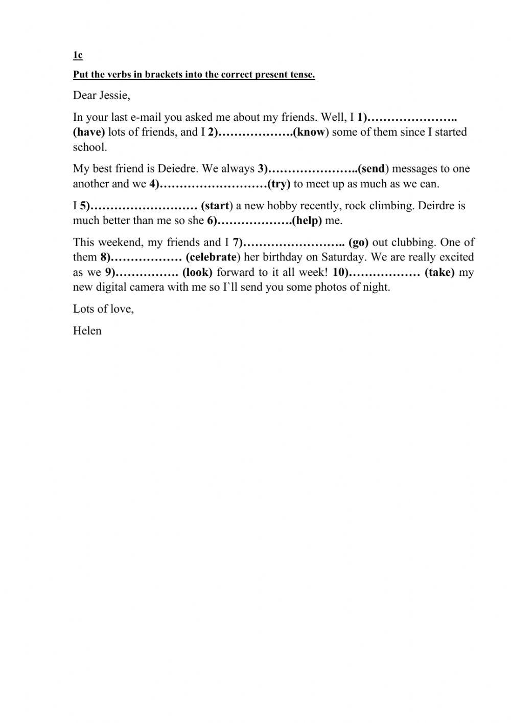 Grammar online exercise for grade 10 | Live Worksheets