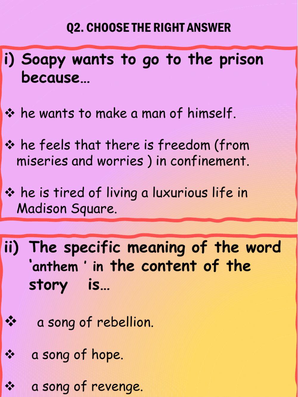 The cop and the… | Free Interactive Worksheets | 359083