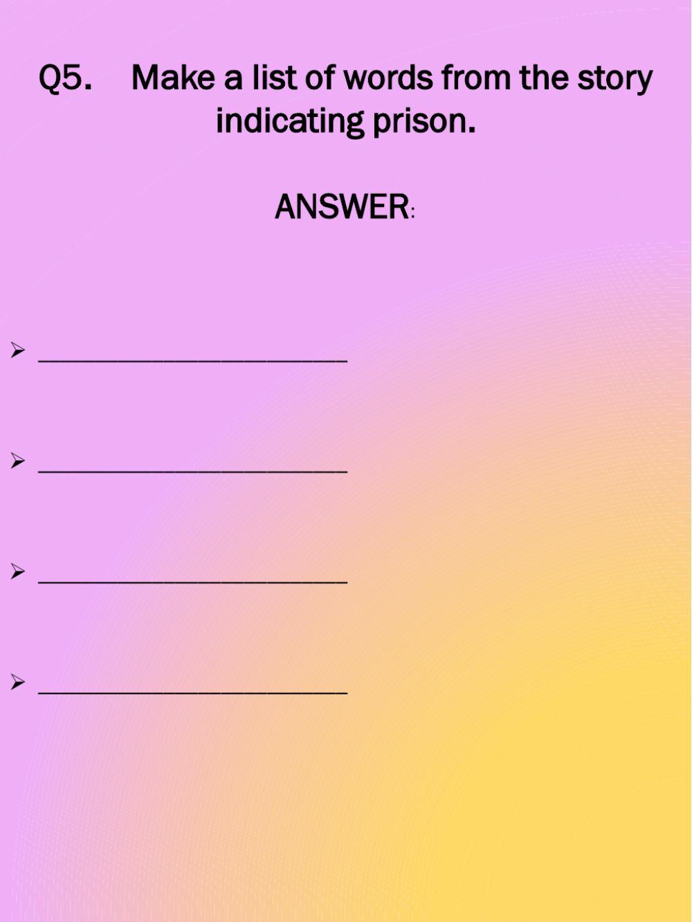 The cop and the… | Free Interactive Worksheets | 359083