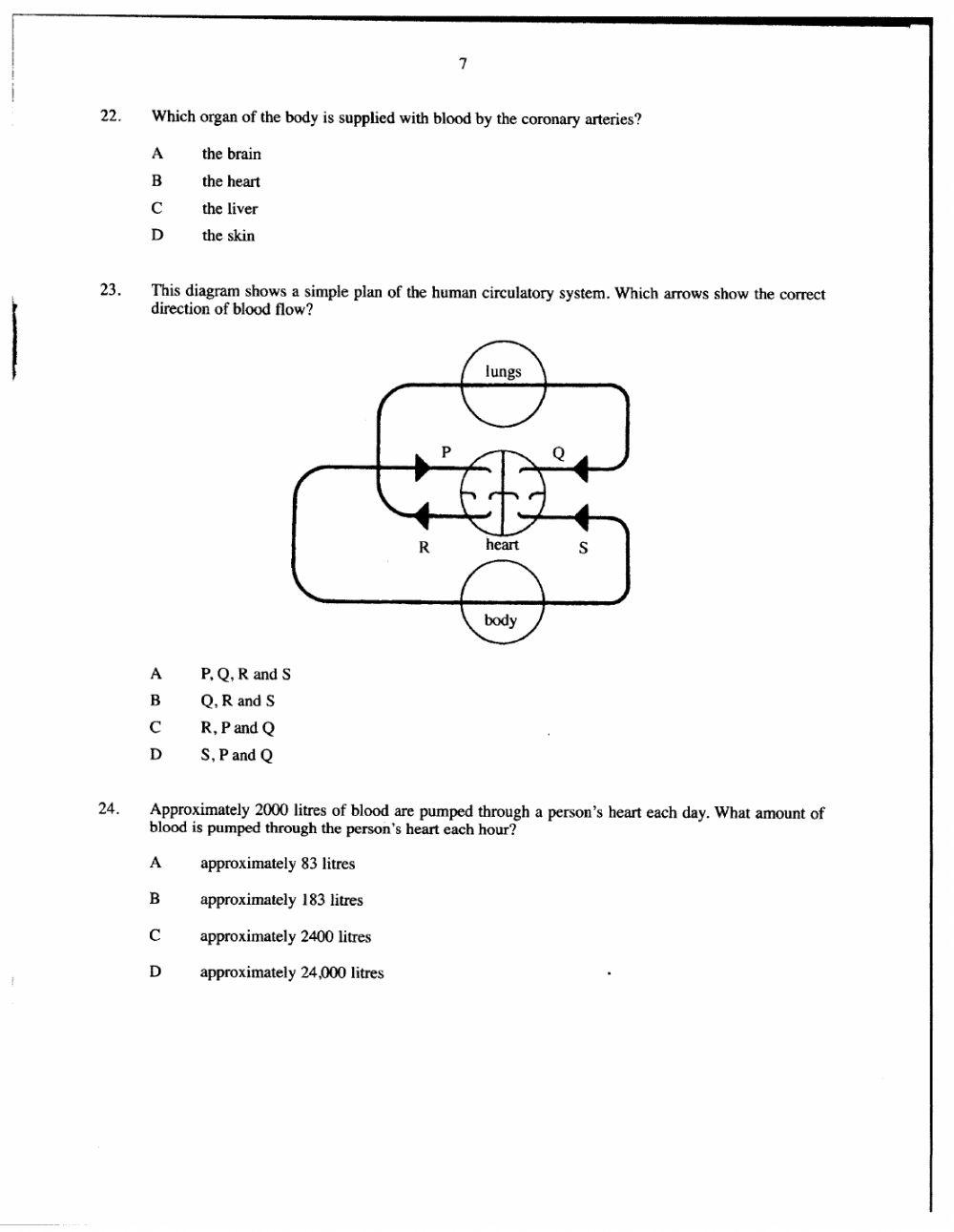 BJC Health Science 2007 online exercise for | Live Worksheets