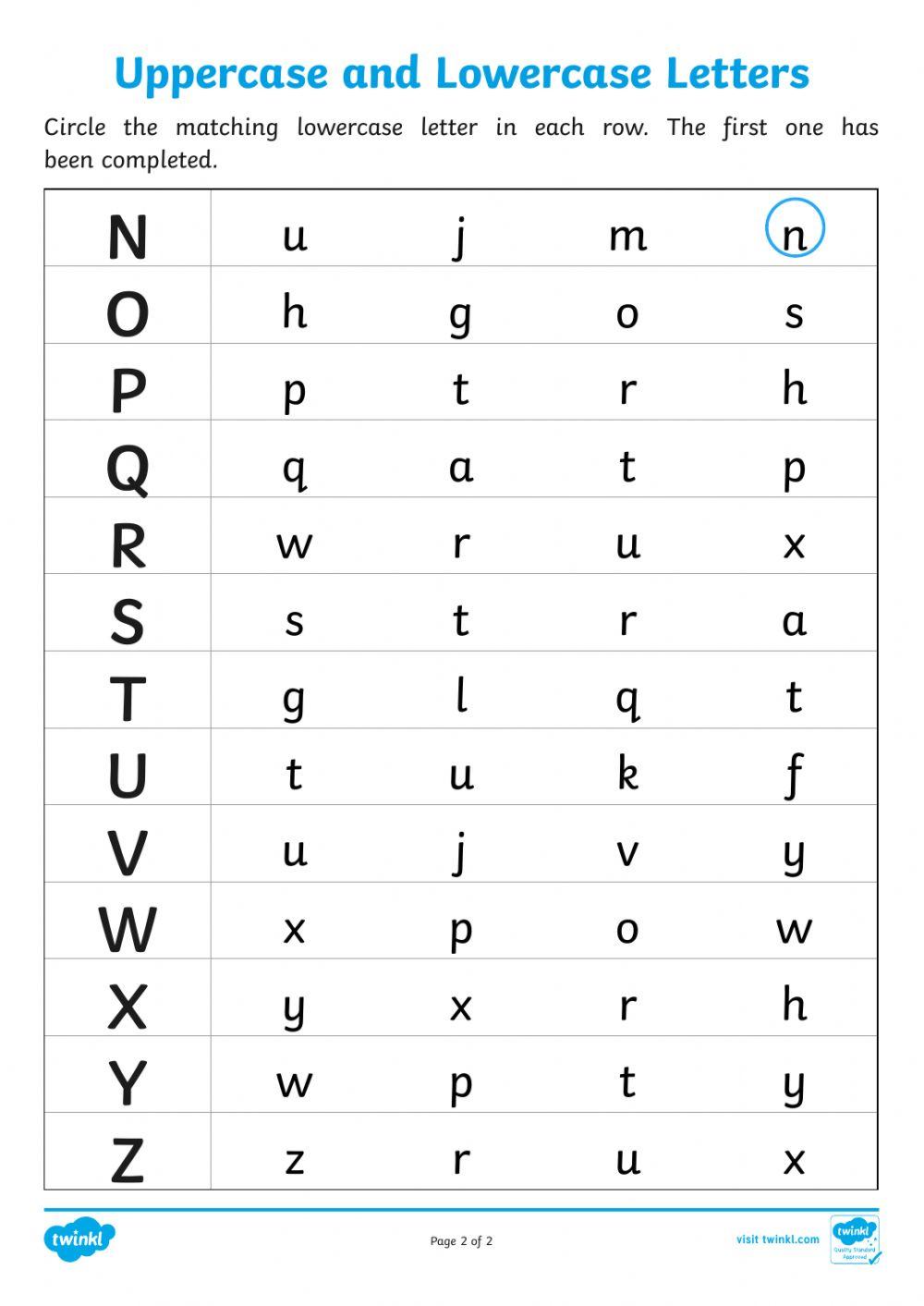 6015702 | Uppercase and Lowercase letters | SheldeneScott