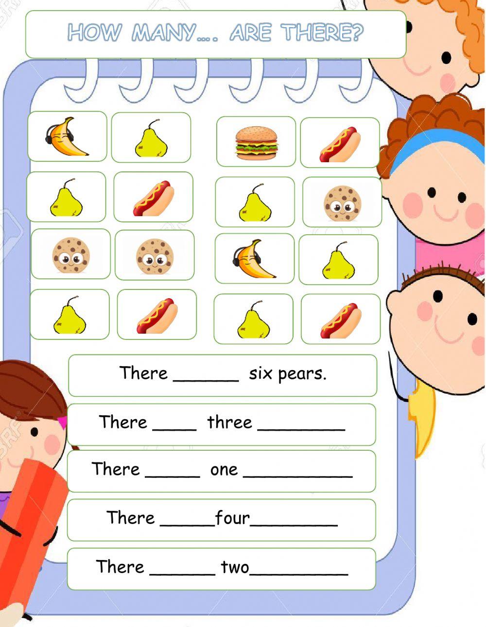 How many...? interactive activity | Live Worksheets