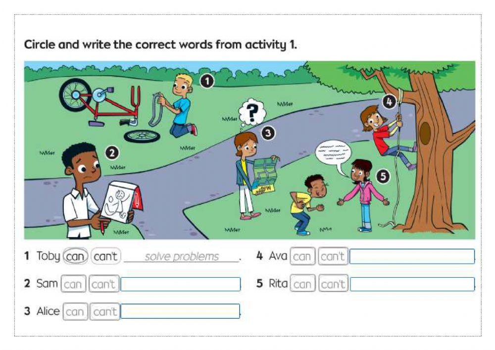 Kids 4 worksheet for kids | Live Worksheets