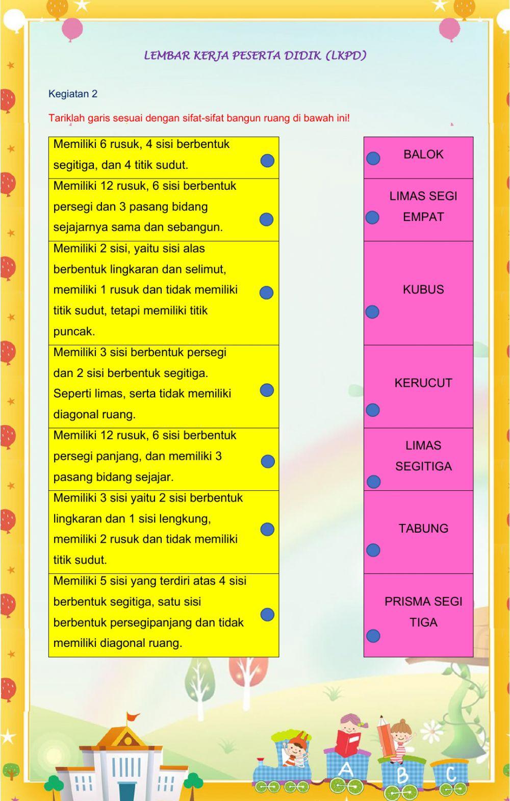 LKPD Sifat-sifa… | Free Interactive Worksheets | 362877