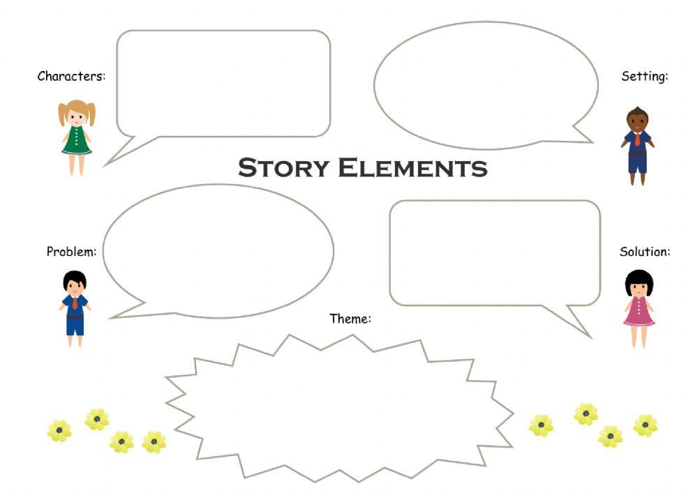 Story Elements Online Exercise Live Worksheets story-elements-online-exercise-live-worksheets