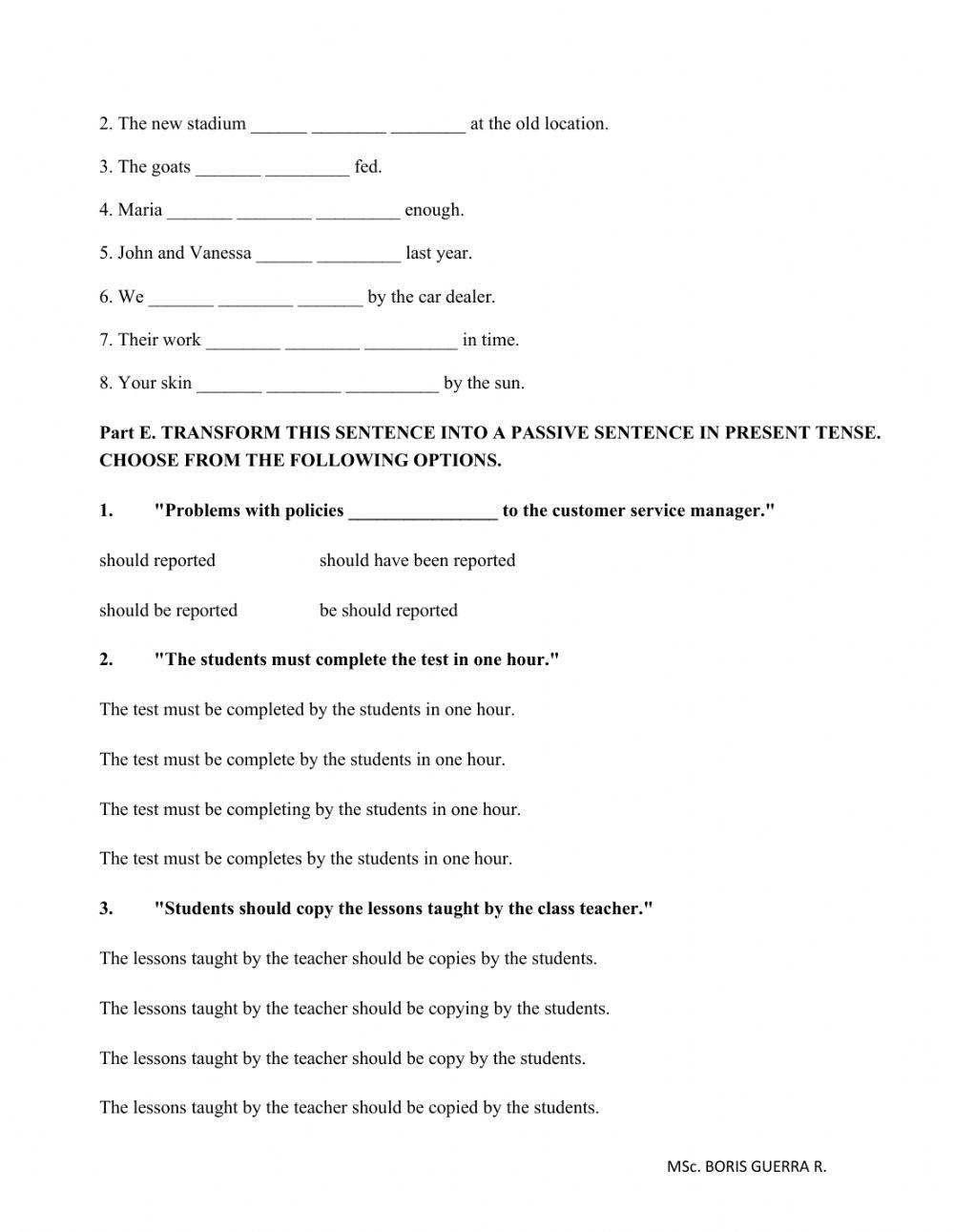 passive -modal verbs fifth level unit 5 5846659 | BORIS