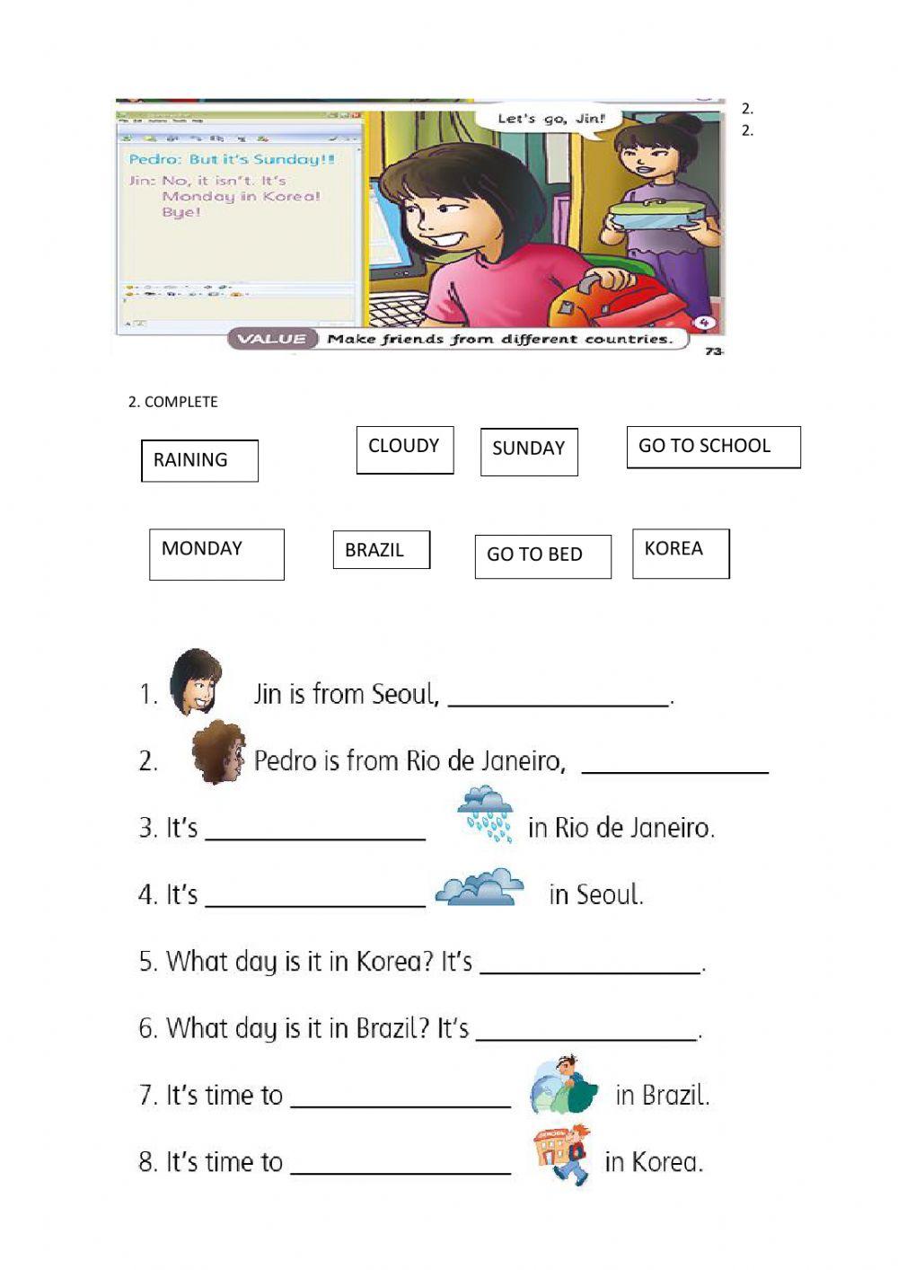 363778 | Reading time | Keli Rojas | LiveWorksheets