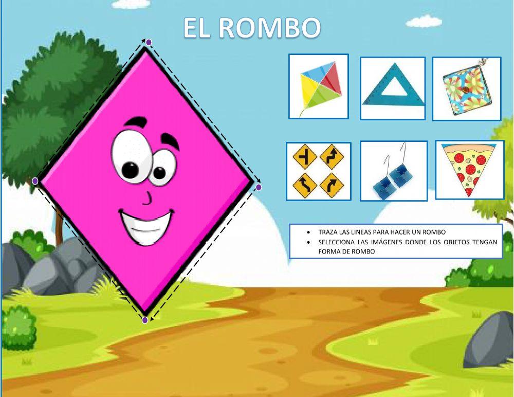El rombo | Free Interactive Worksheets | 365774