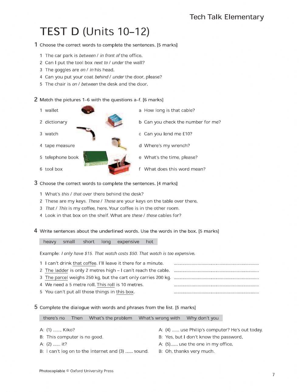 6030407 | Tech Talk Elementary Units 10-14 | Ivelina