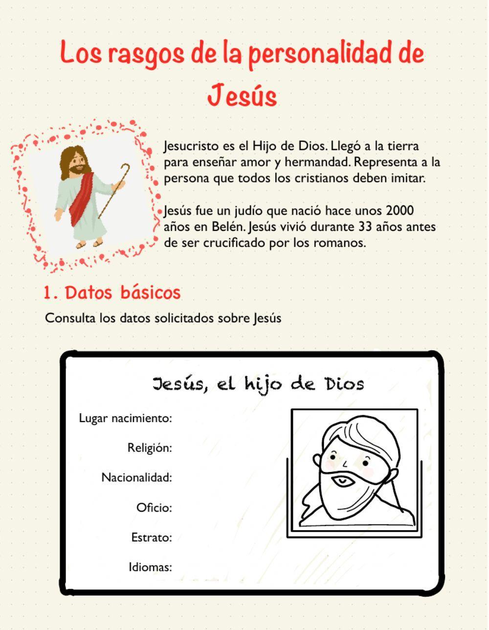 Personalidad de… | Free Interactive Worksheets | 366147
