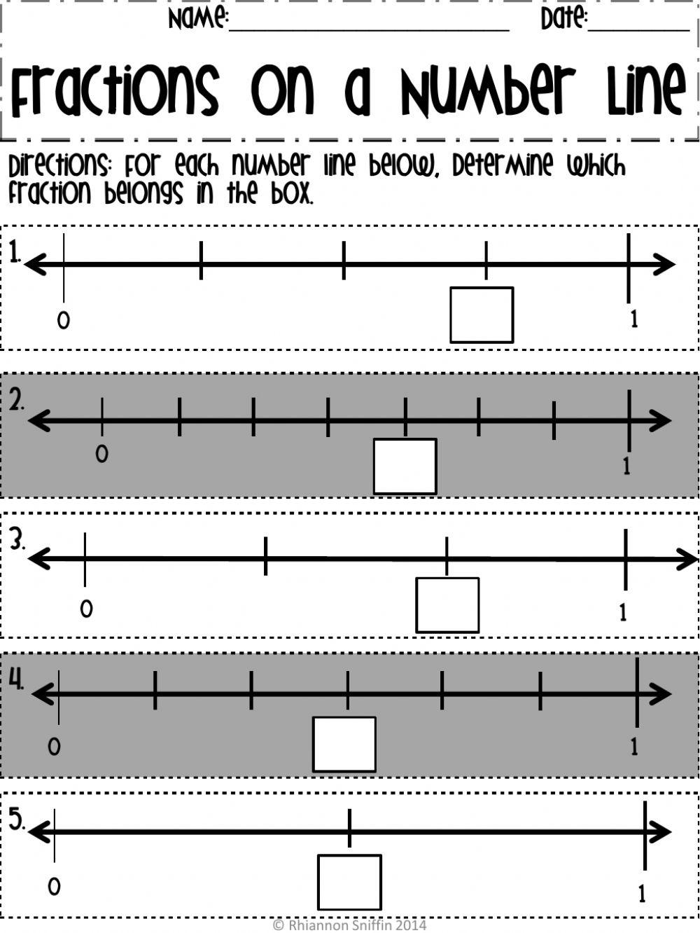 Fraction Numberline online exercise for | Live Worksheets Fraction Numberline online exercise for | Live Worksheets