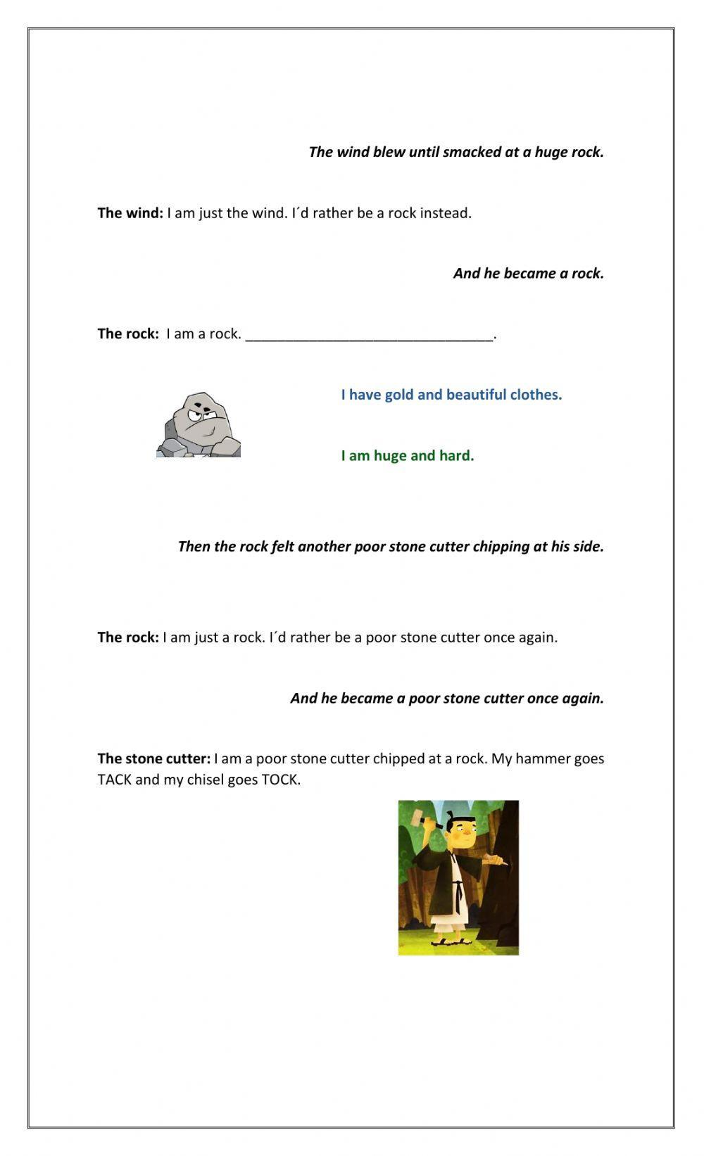 The stone cutte… | Free Interactive Worksheets | 367220