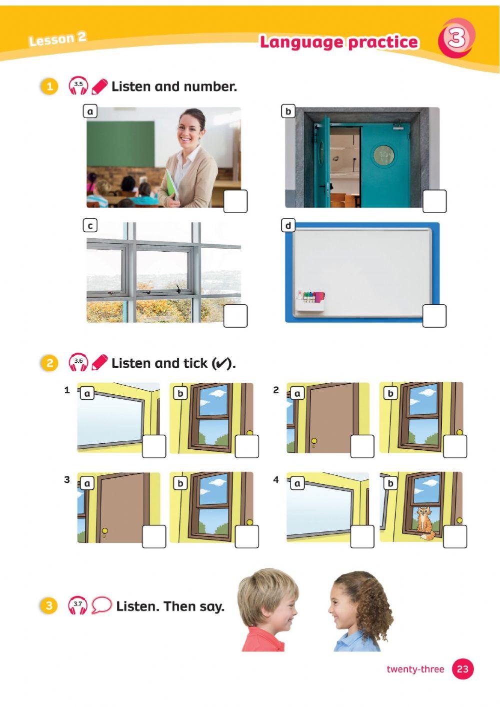 Our classroom worksheet | Live Worksheets