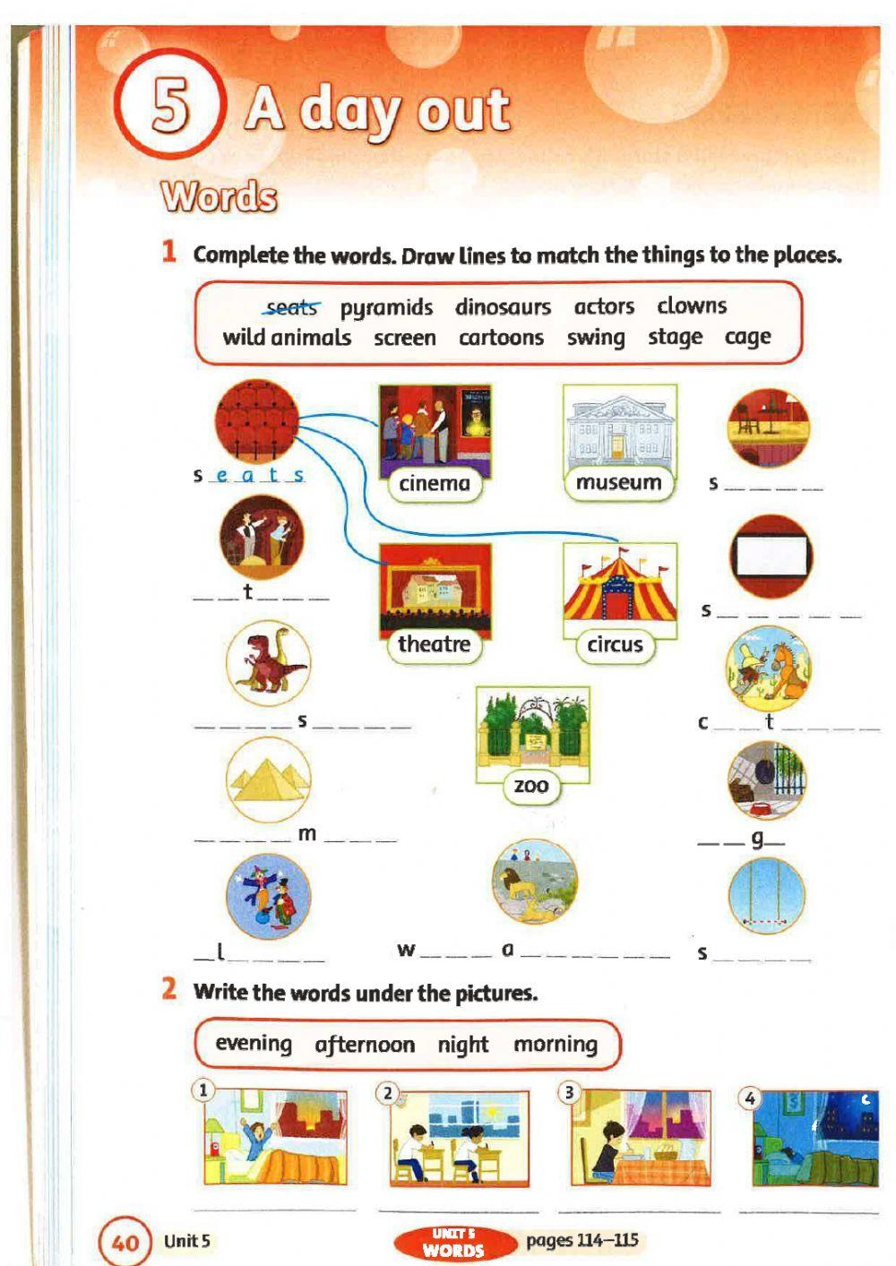 KET: Vocabulary pt 3a online exercise for | Live Worksheets