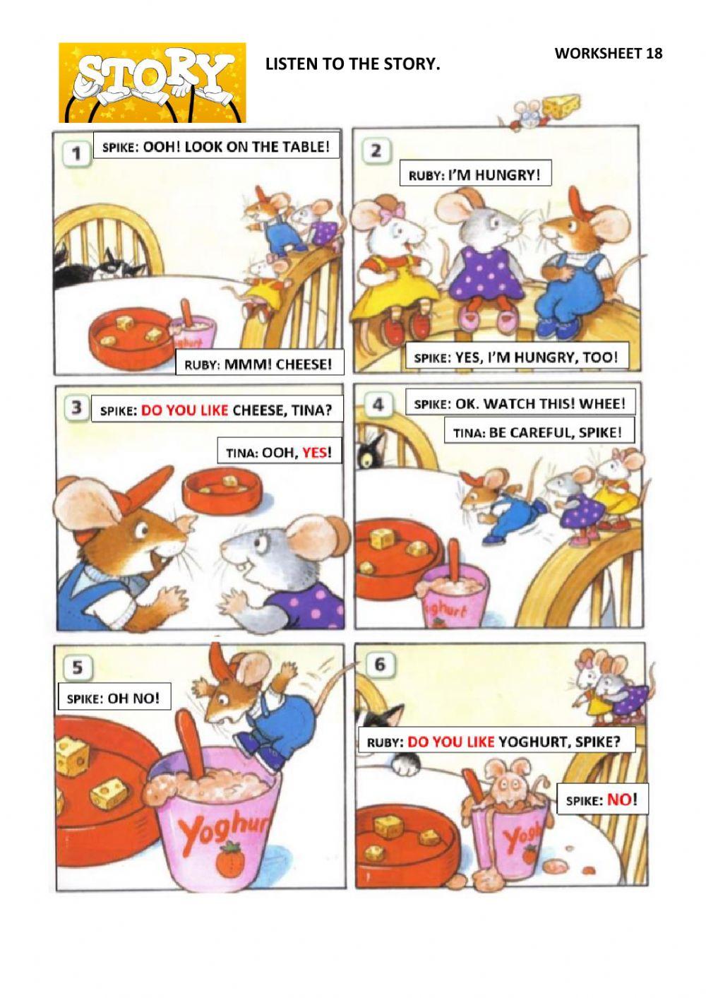 Do you like...? | Free Interactive Worksheets | 6036862