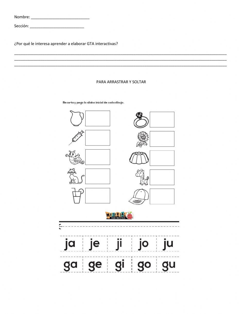 Practica español interactive worksheet | Live Worksheets