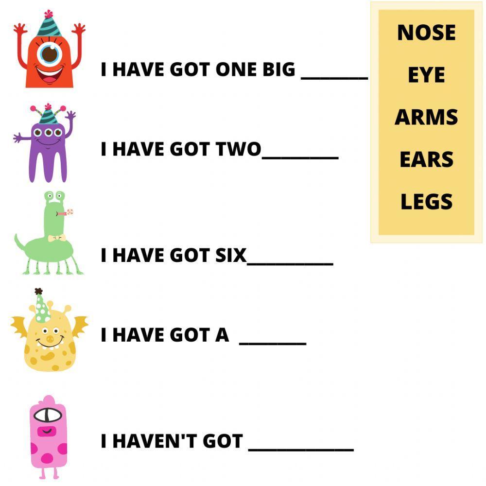 Have got online exercise for 1st grade | Live Worksheets