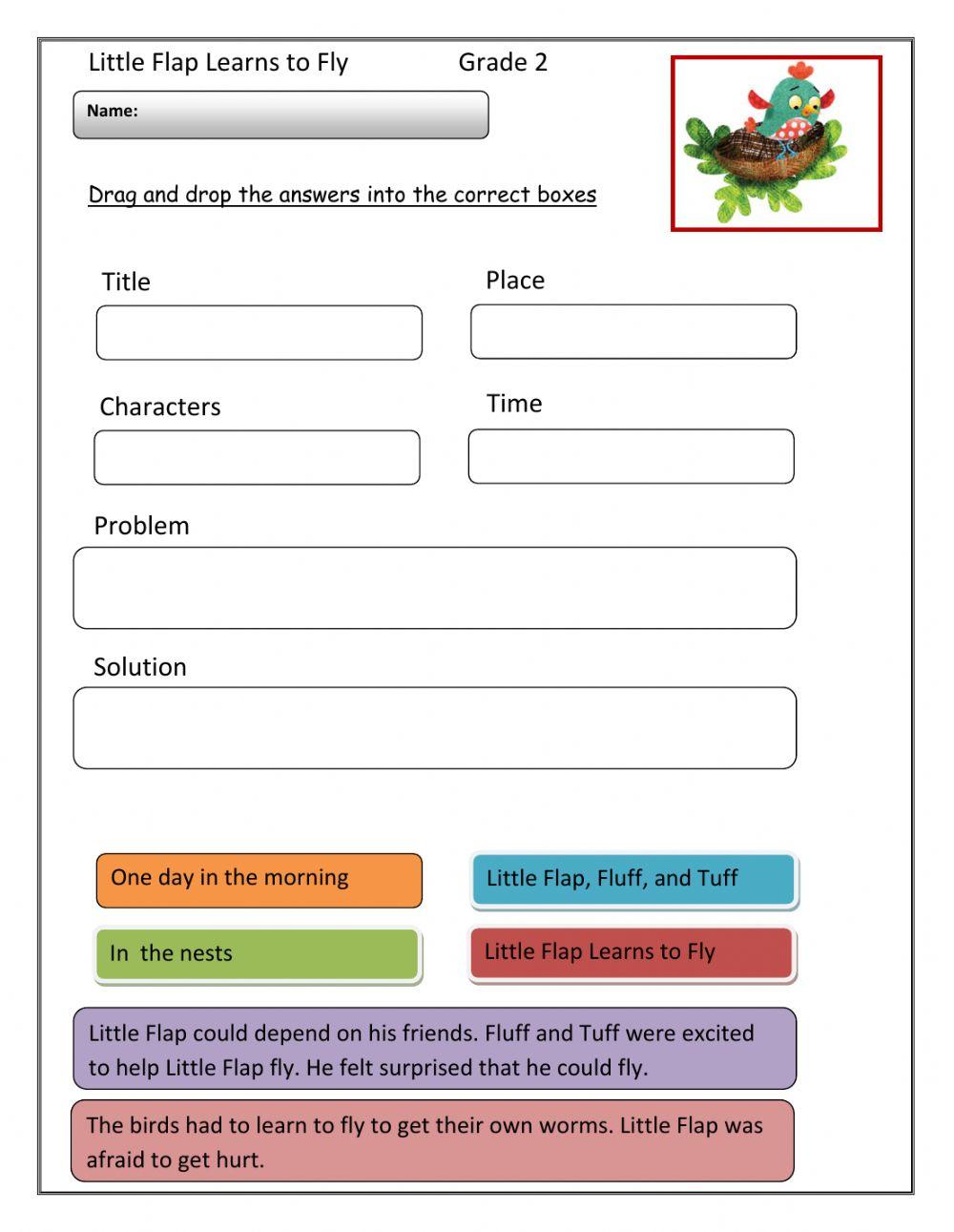 Reading Compreh… | Free Interactive Worksheets | 370366
