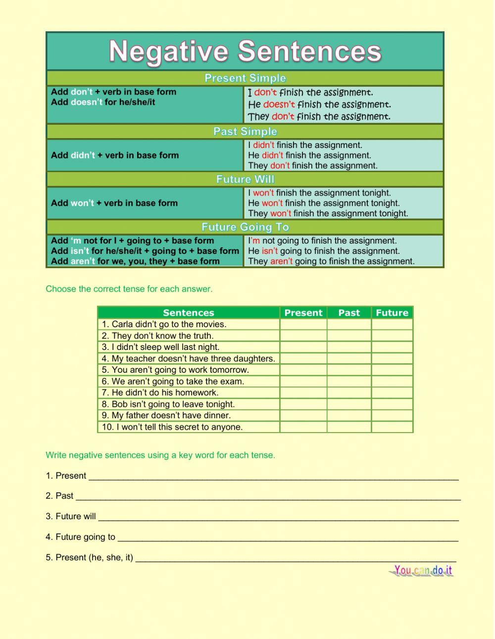 372670 Negative Sentences MARGARITA RUEDA MORALES 372670-negative-sentences-margarita-rueda-morales