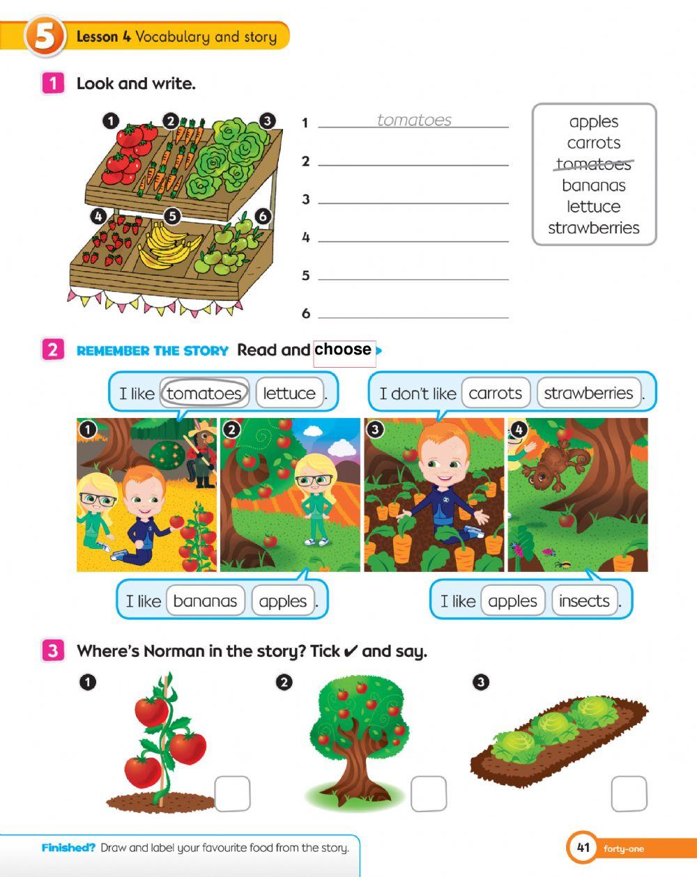 Do you like...? | Free Interactive Worksheets | 6041649