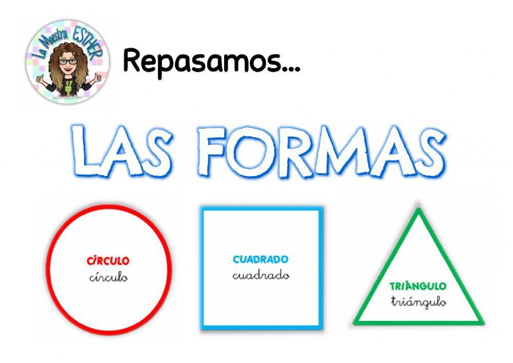 Repasamos las FORMAS worksheet | Live Worksheets