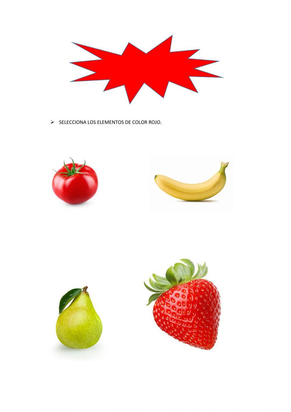 Color rojo 1920 | espejoa | Live Worksheets