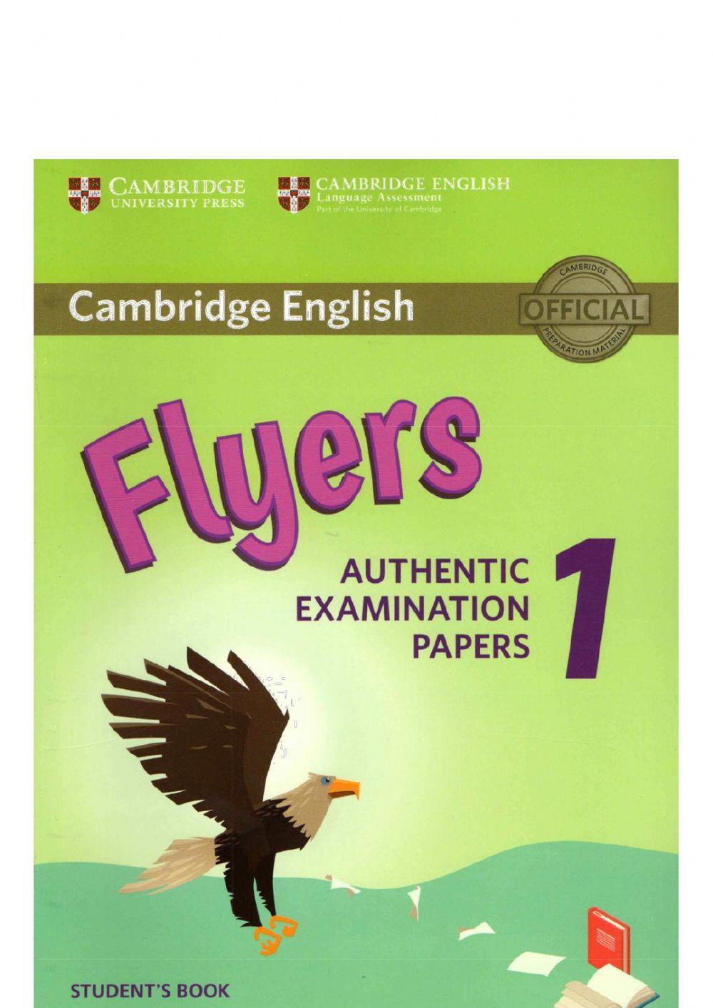 Flyers Authentic Examination Papers - paper1- parts 4,5,6 online ...