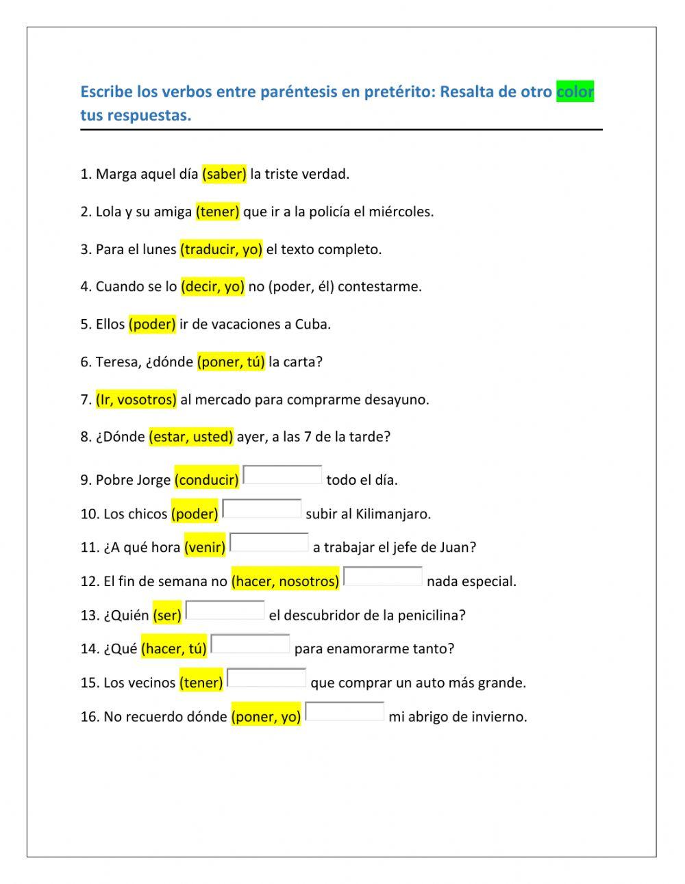 371131 | Pretérito | damarissantiago | LiveWorksheets