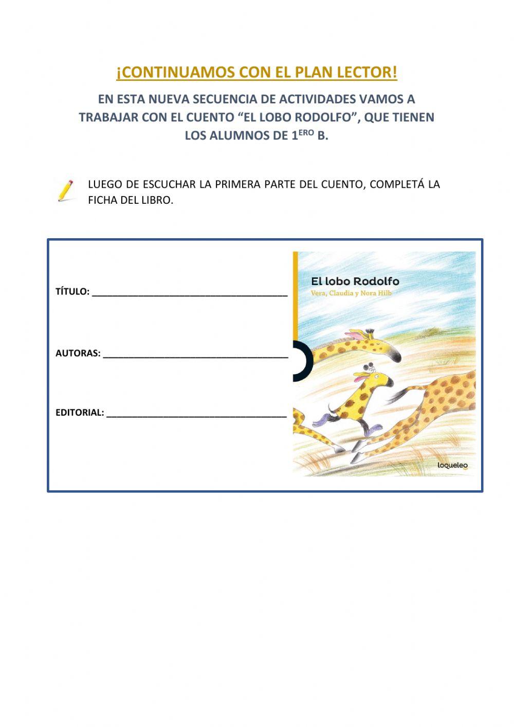 EL LOBO RODOLFO online exercise for | Live Worksheets