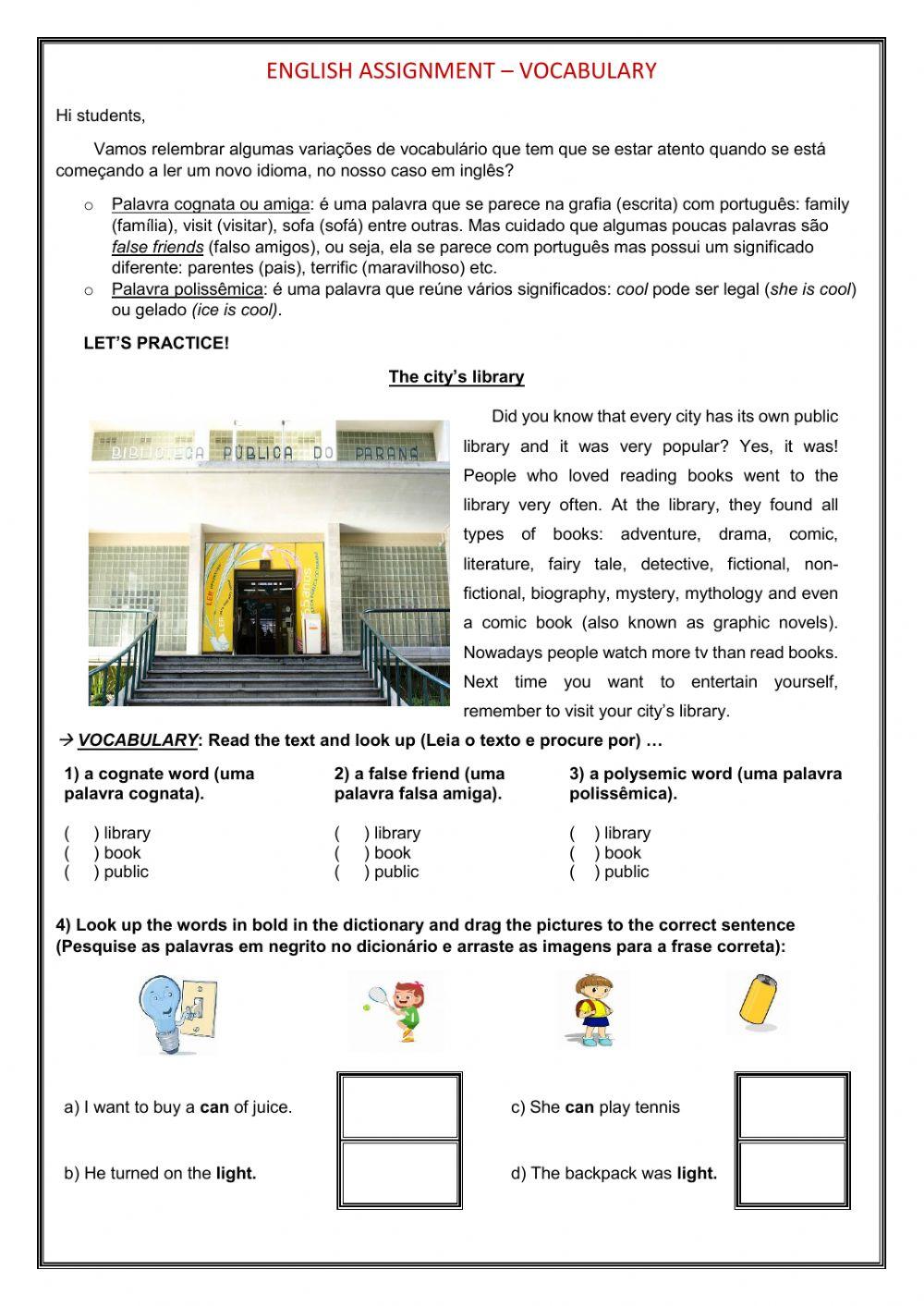 Vocabulary online exercise for pre-intermediate | Live Worksheets