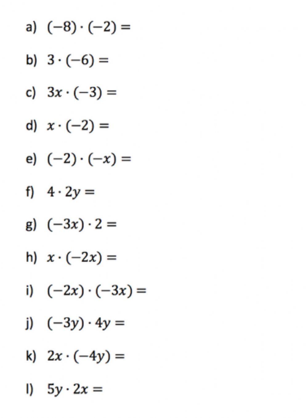 Ligninger interactive worksheet | Live Worksheets