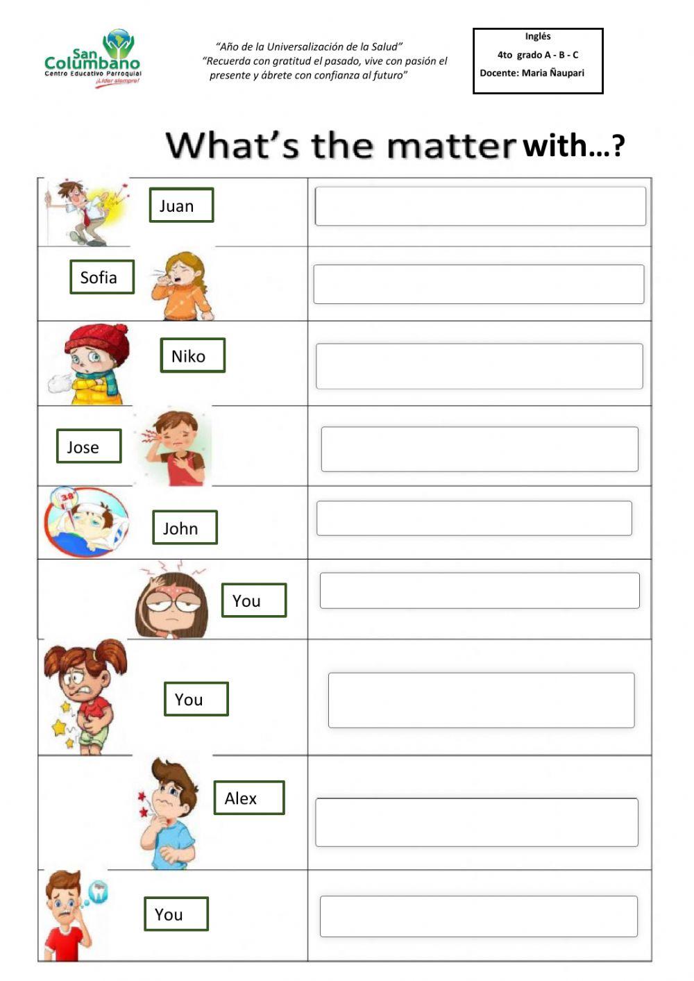 He's got - She's got - I've got online exercise for | Live Worksheets