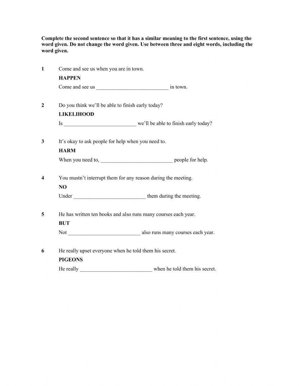 Prof-m3-e4 worksheet | Live Worksheets