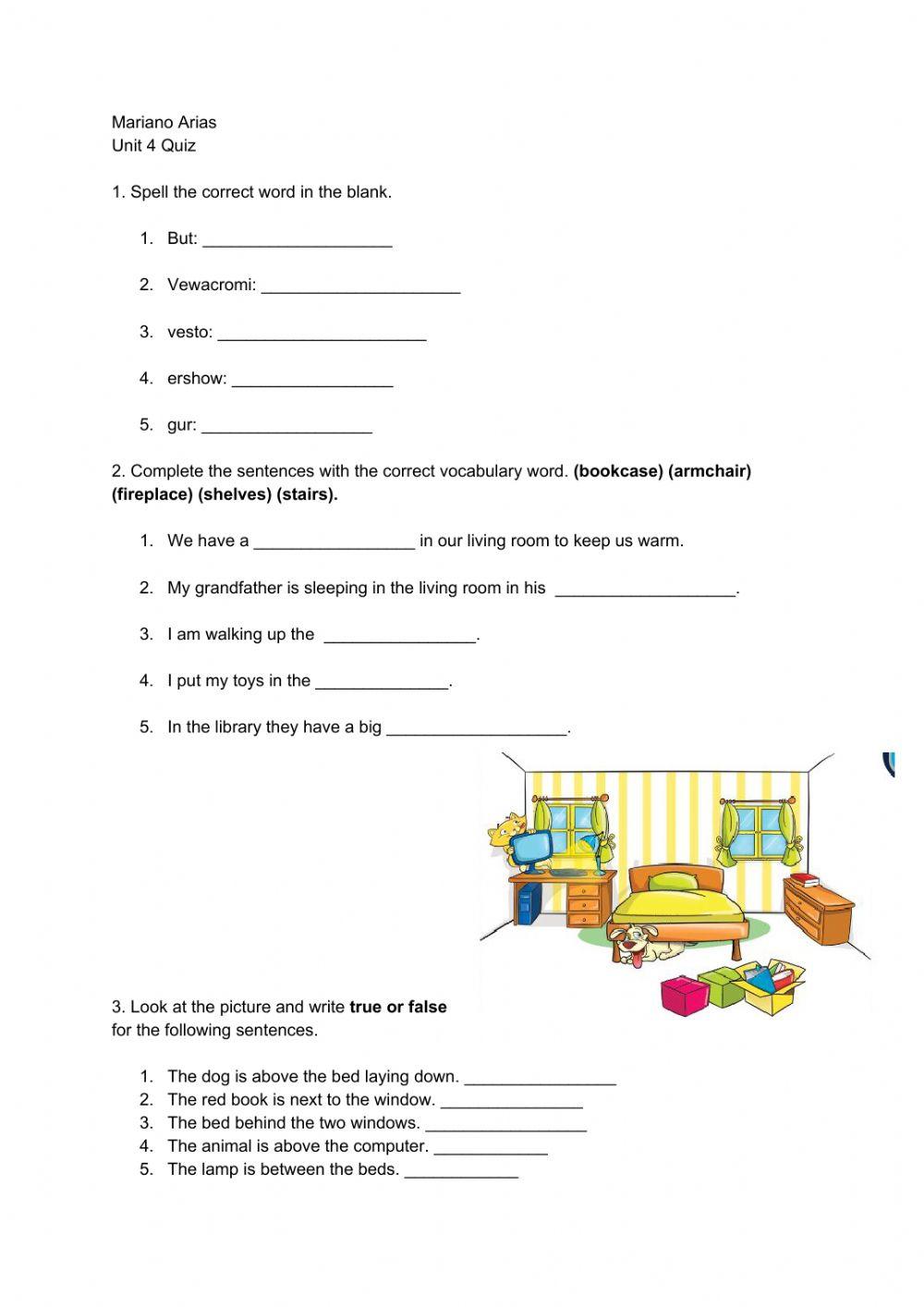 374203 | Quiz Elementary | Boywonder5 | LiveWorksheets
