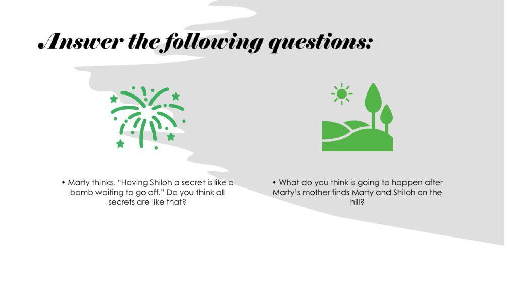 Shiloh - Chapter 8 374355 | JnrGraduatesTeacher | Live