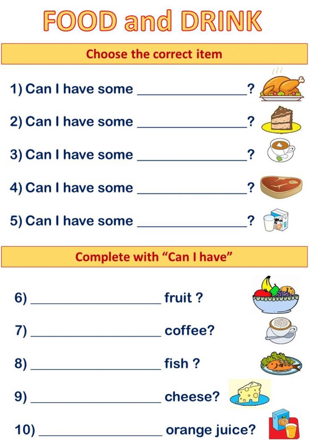 Can I have some? | Free Interactive Worksheets | 374414
