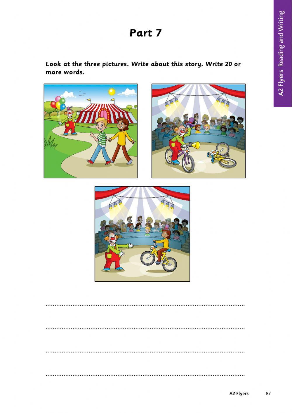 MOCK TEST 3 - FLYERS - READING AND WRITING PARTS 5-7 (V2)