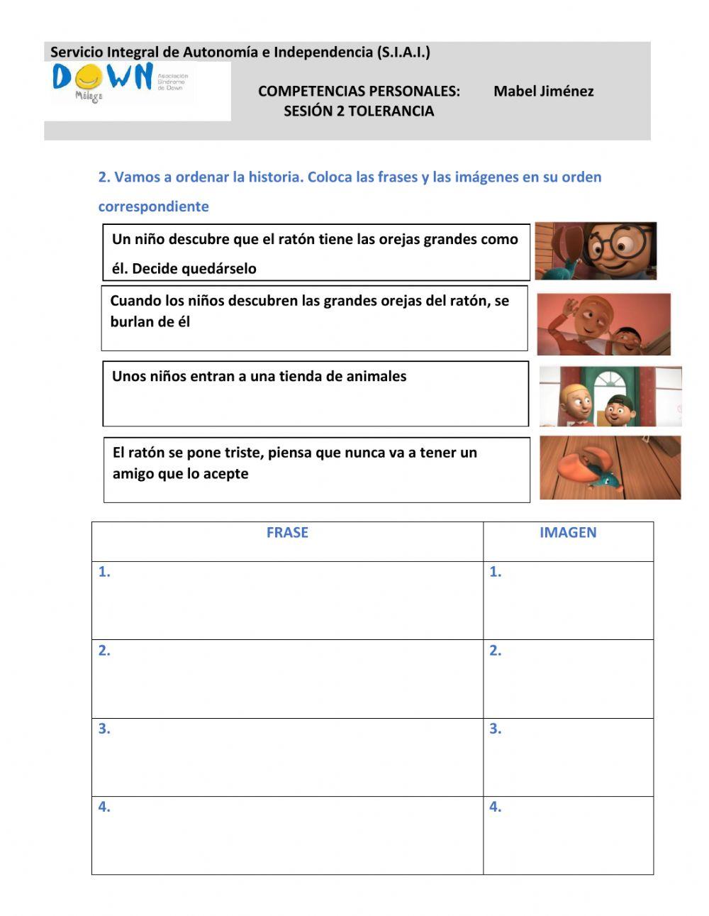 376174 | Tolerancia | mabeljb21 | LiveWorksheets