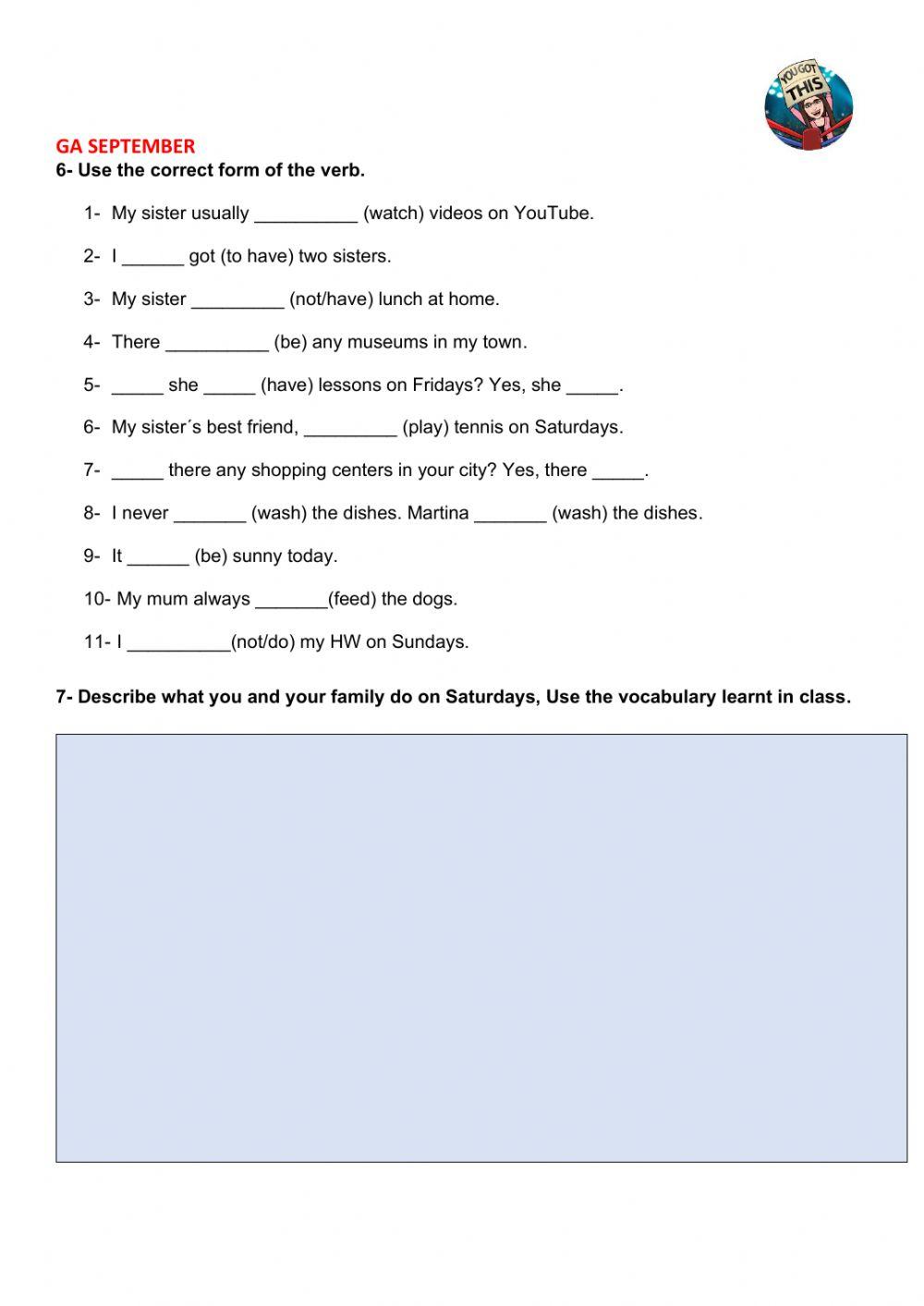 Ga worksheet | Live Worksheets