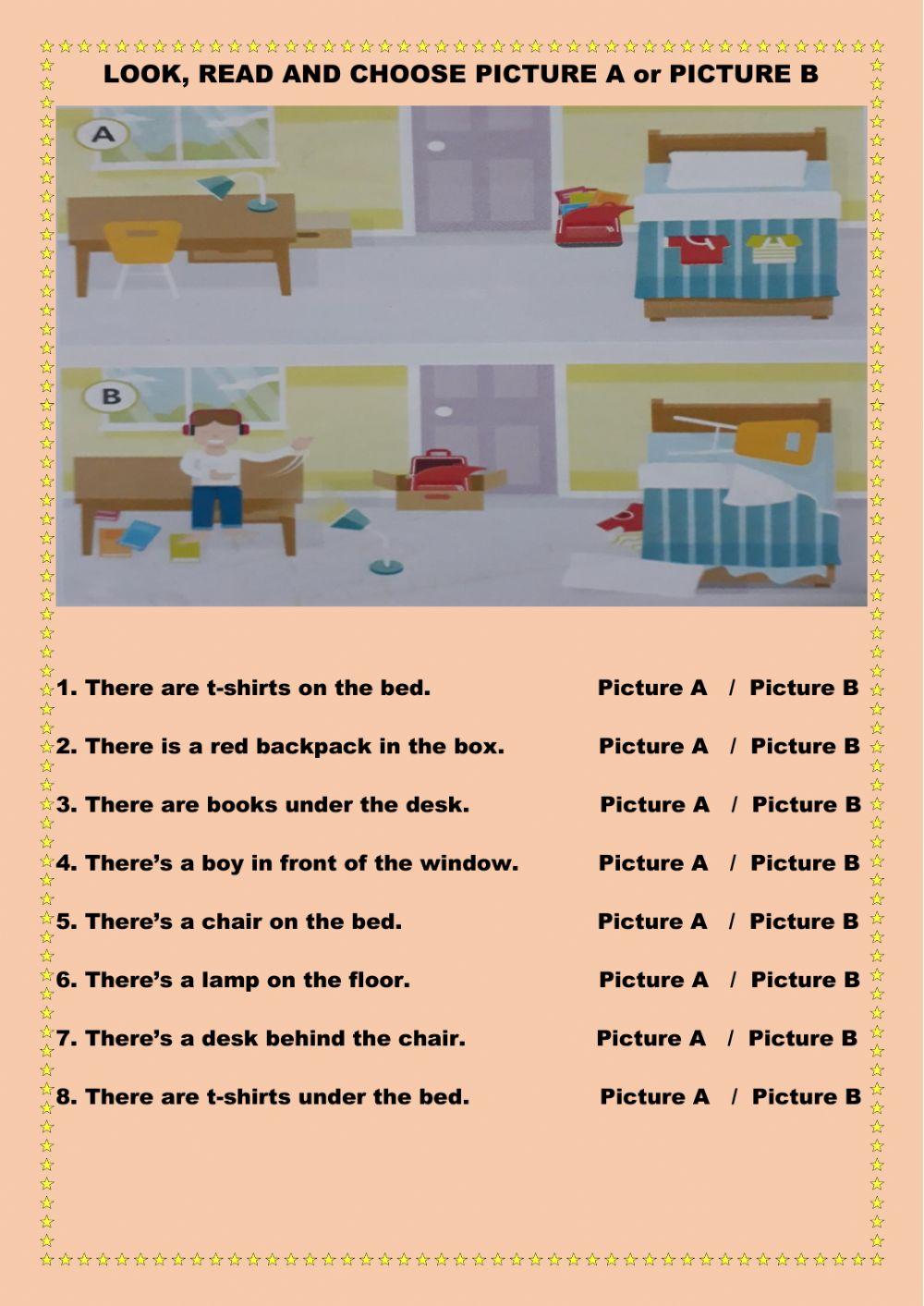 Look and Choose | Free Interactive Worksheets | 377193