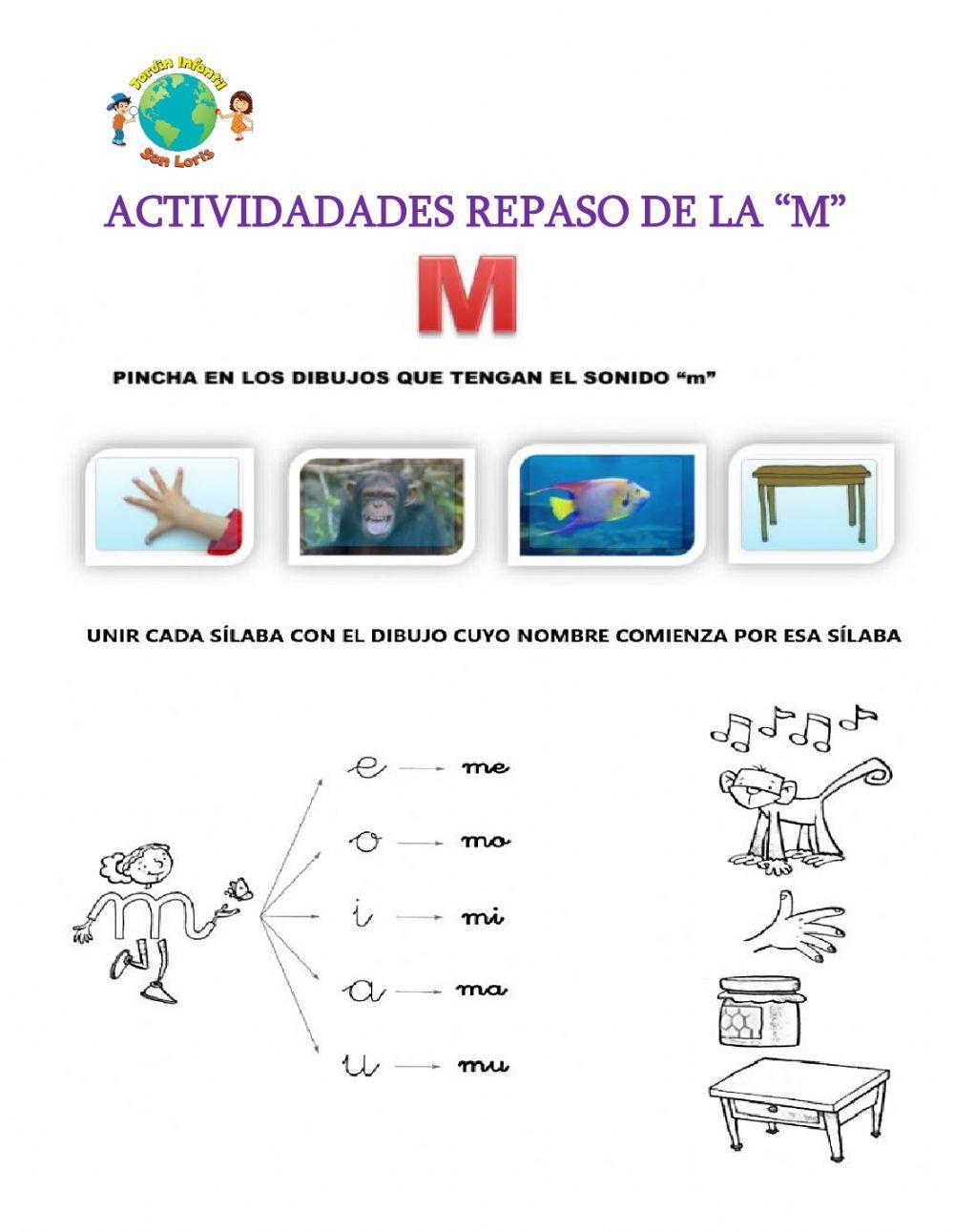Repaso M 377339 | Marcela Montenegro | LiveWorksheets