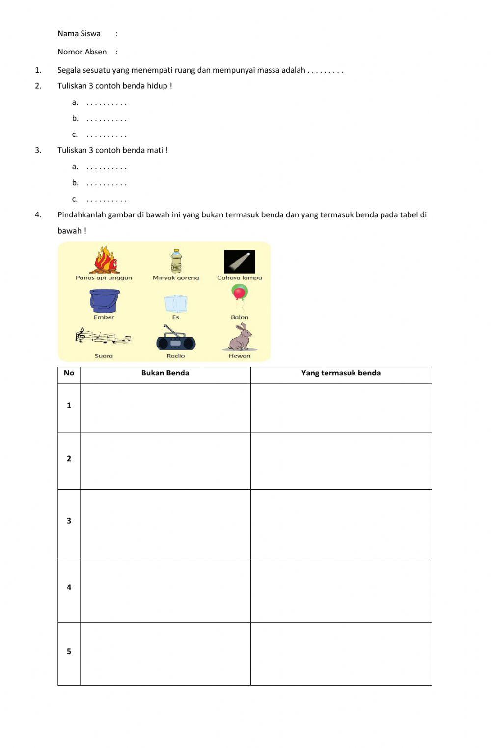 Lkt3st1pb1 worksheet | Live Worksheets