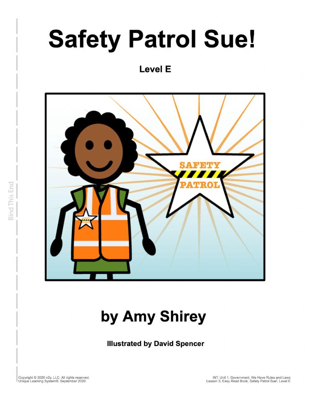Safety Patrol Sue online exercise for | Live Worksheets