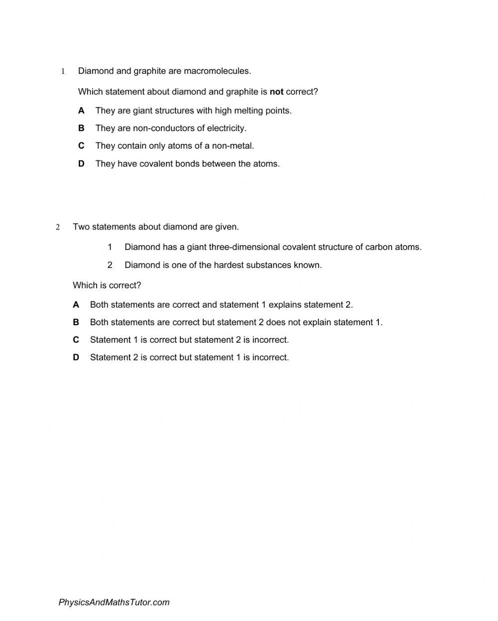 diamond and gra… | Free Interactive Worksheets | 6401701